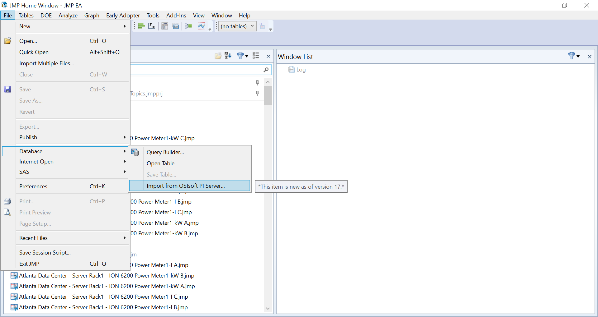OSIsoft-PI concatenator - JMP User Community