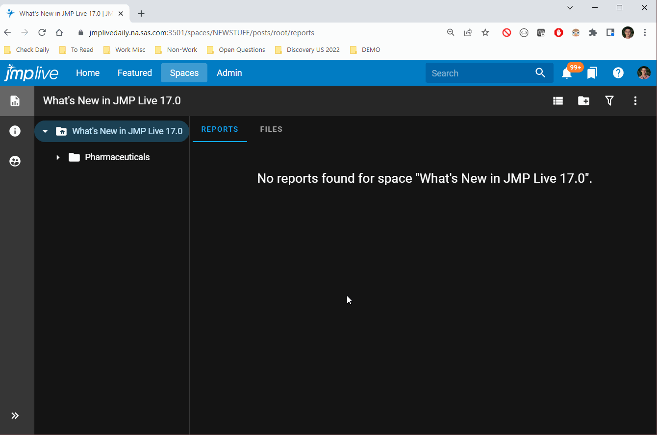 New Features in JMP Live 17 - JMP User Community