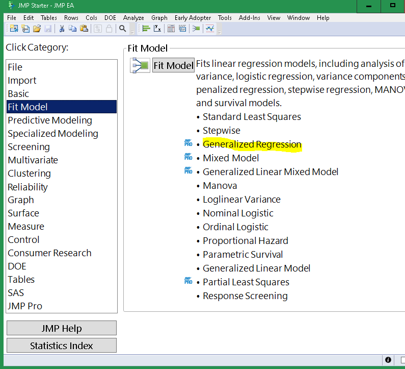 Where Is The Zero Inflated Poisson Regression Option In Jmp 16 Jmp User Community