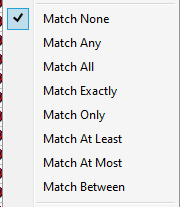 advanced data filter arithmetics - just available if the column is ...