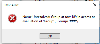 extracting Linear Fit values? error - JMP User Community