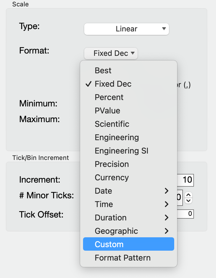 Reply All Scientific Notation Such As 602×10²³ Using Custom Axis Formats Jmp User Community
