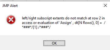 easy way to add rows (with values) to a data table - JMP User Community
