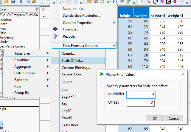 Change column names at once - JMP User Community