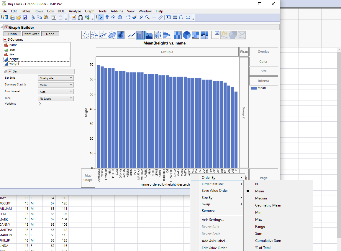Solved Axis Sort Giving Odd Result Jmp User Community