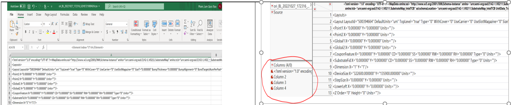 Got extra columns after open CSV file in JMP - JMP User Community