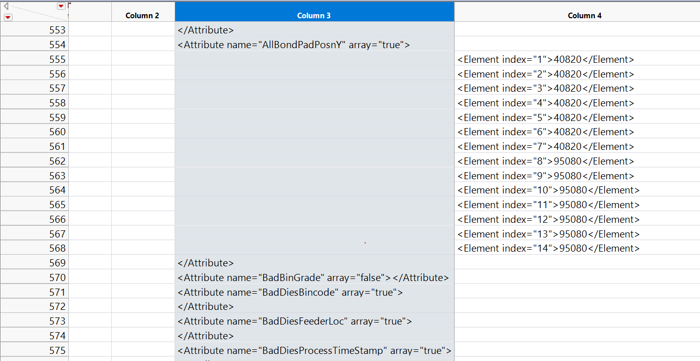 Got extra columns after open CSV file in JMP - JMP User Community