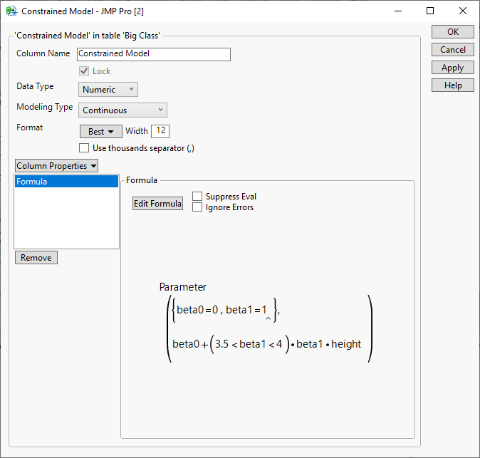 Constrained Linear Model Jmp User Community