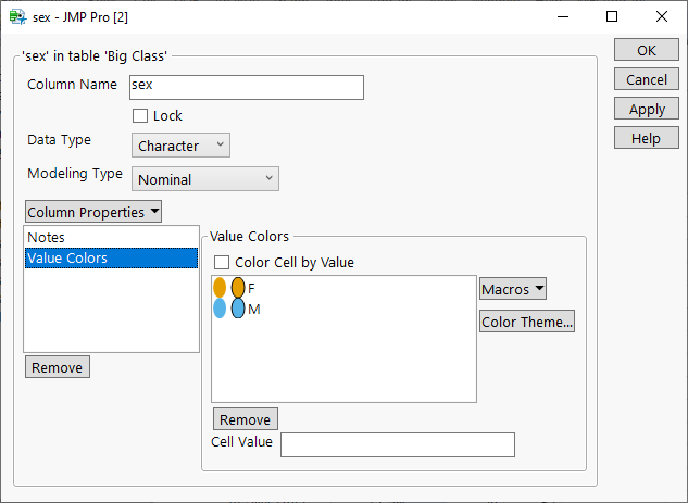 Solved: color settings for "missing" values - JMP User Community