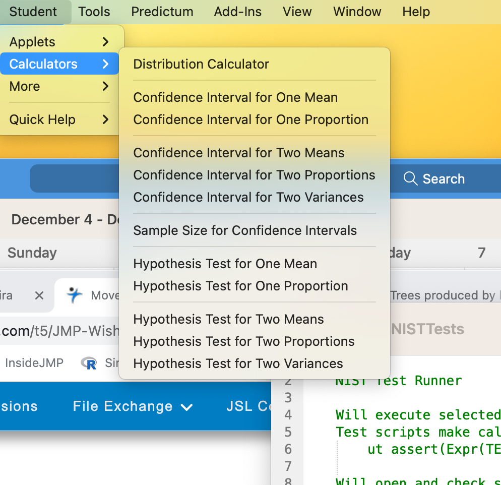 Move the Distribution Calculator - JMP User Community