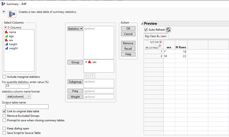 Opening a data box without side panels? - JMP User Community