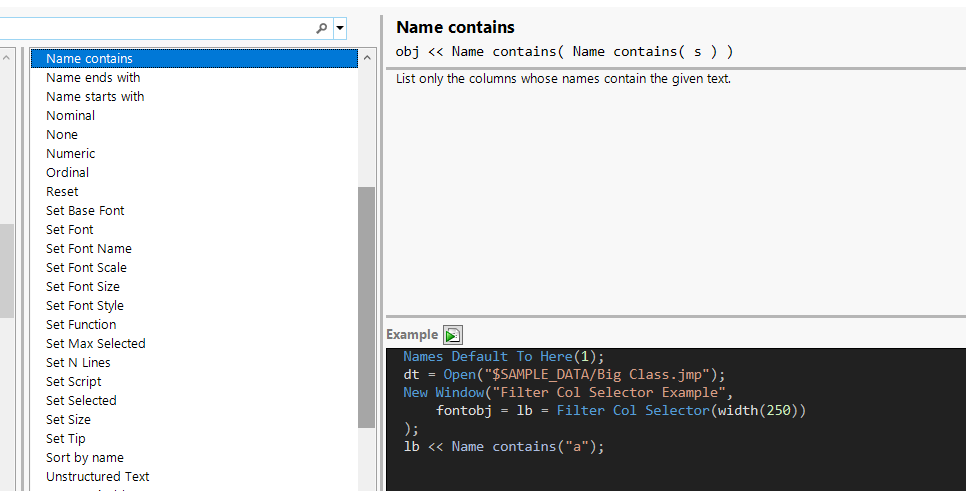 Solved: Re: Any way to "show filter" and "regular expression" by default in columns view ...