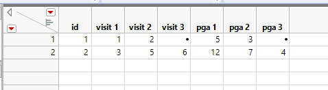 Solved: Combining rows with serial data - JMP User Community