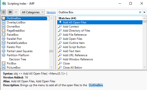 Jmp Scripting Index Feedback And Discussion Jmp User Community