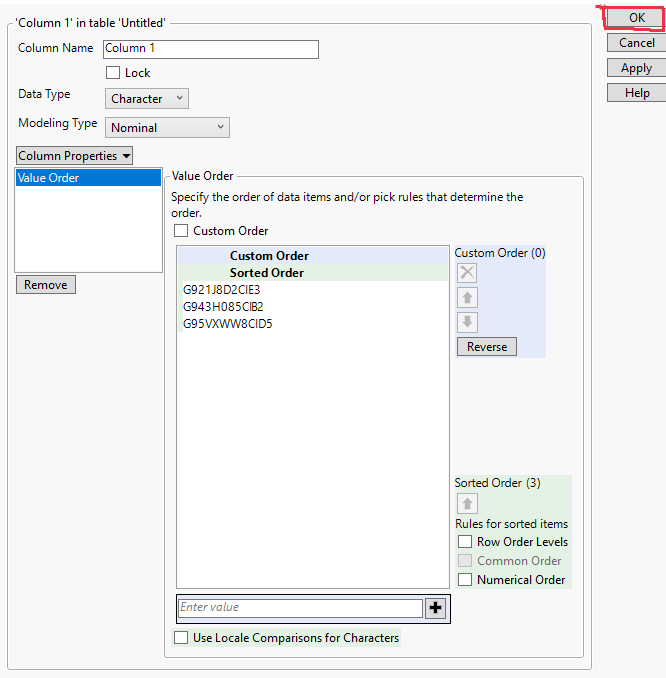 Solved Alphanumeric Sorting Rules In Jmp17 Jmp User Community