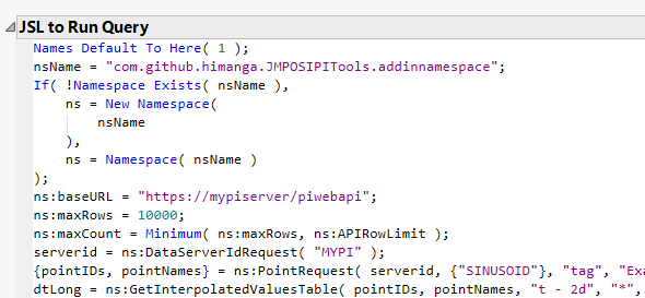 Aveva/OSISoft PI Tools - JMP User Community