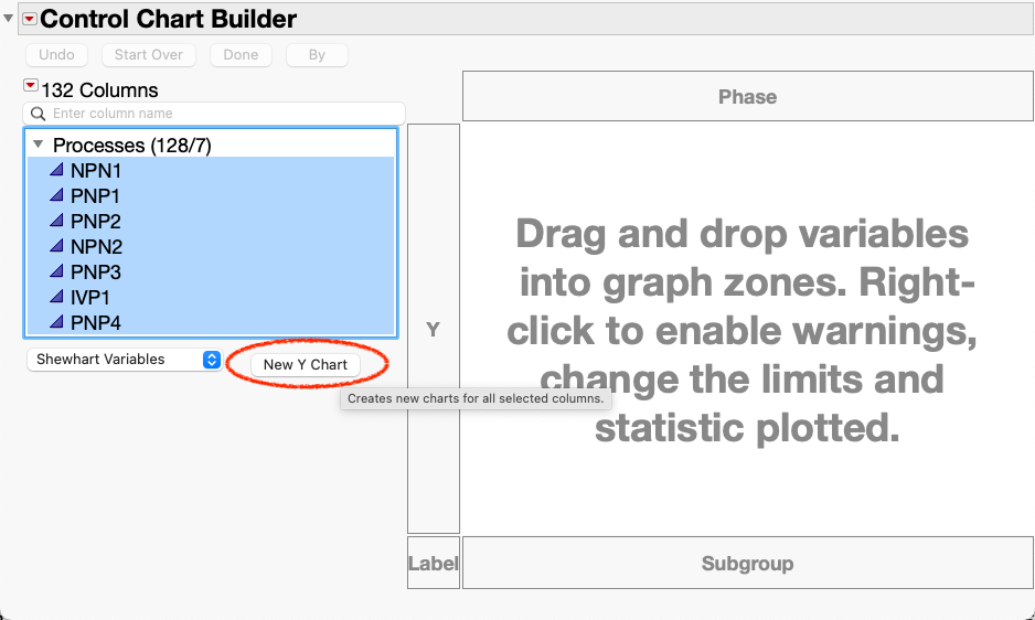 Solved: Changing label in legacy control charts - JMP User Community