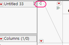 Quick hide/show button for docked window list for maximized window - JMP User Community