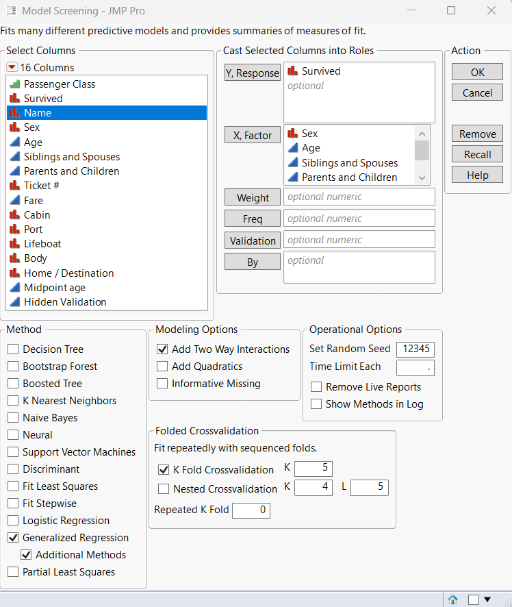 Training and Validation R2s in Lasso/Elastic net - JMP User Community