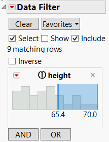 Data Filter - Zoom Settings - JMP User Community