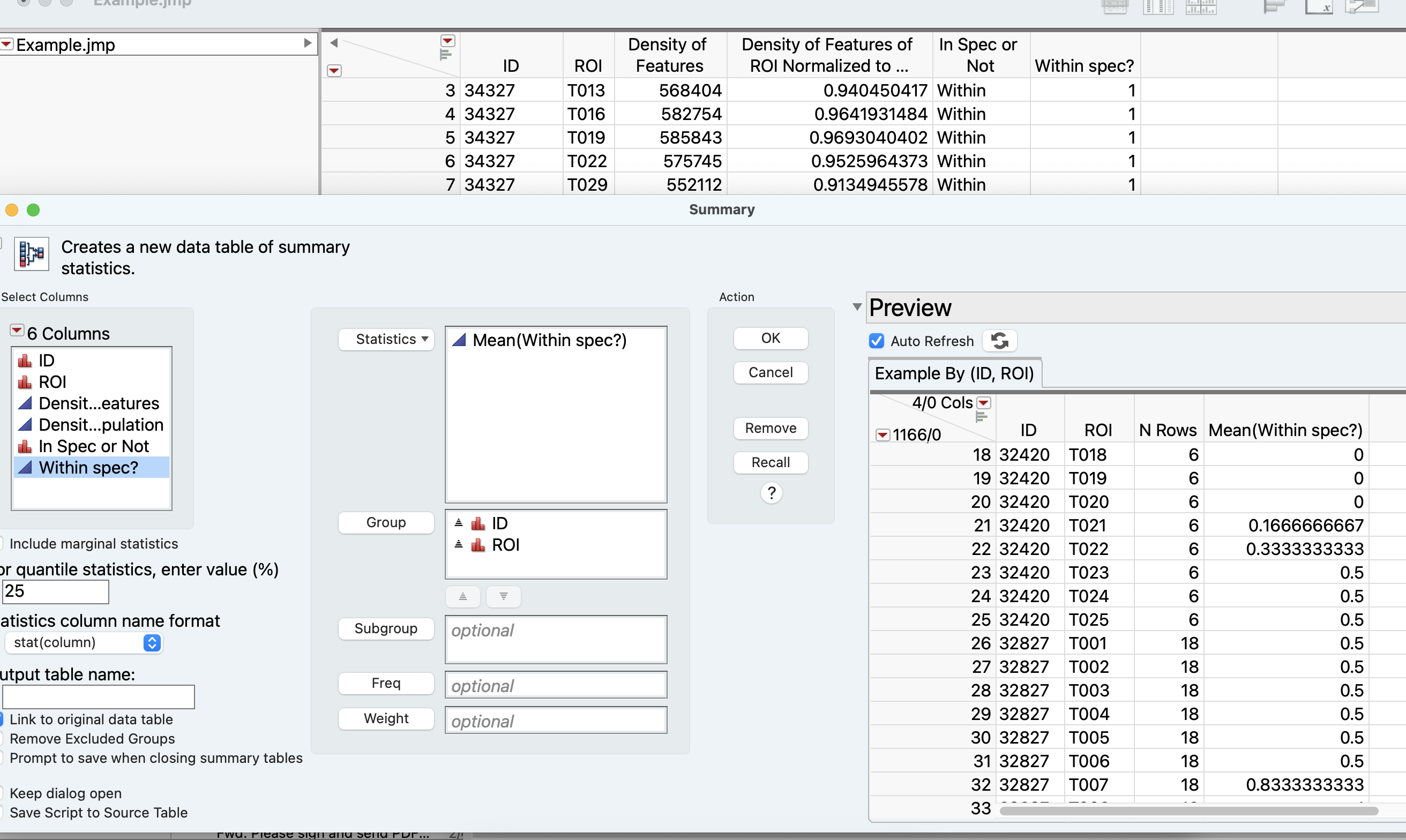 Counting and Using Row Identifier - JMP User Community
