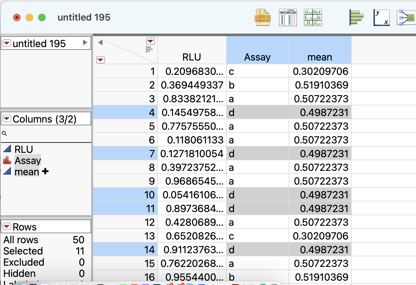 Col Mean With Byvar Argument Not Running In Script Jmp User Community