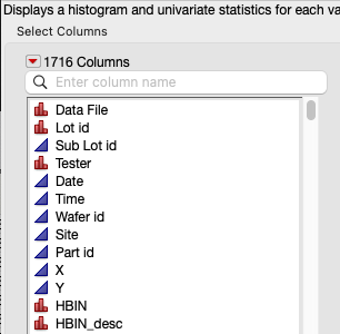 Solved: Adding a search field to custom launch window - JMP User Community