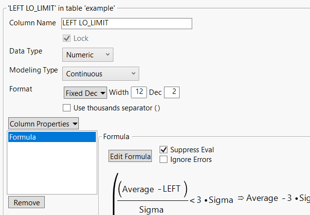 Solved: Formula - JMP User Community