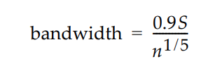 Solved: Default Kernel Std in Smooth Curve fit (Distribution Platform) - JMP User Community