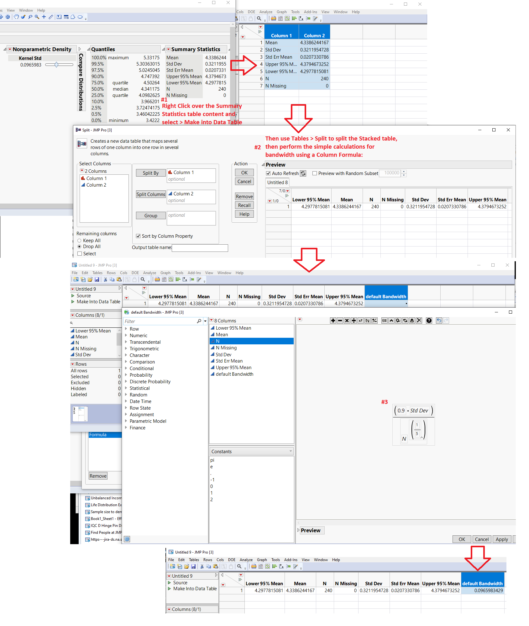 Solved: Default Kernel Std in Smooth Curve fit (Distribution Platform) - JMP User Community