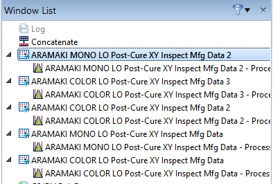 Have a Filter for Concatenate that Only Shows Data Tables - JMP User Community