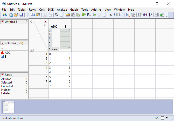 How to show curve of different columns in one chart? - JMP User Community