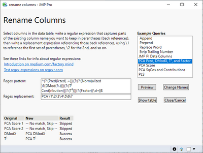 Solved: Append a string to column names - JMP User Community