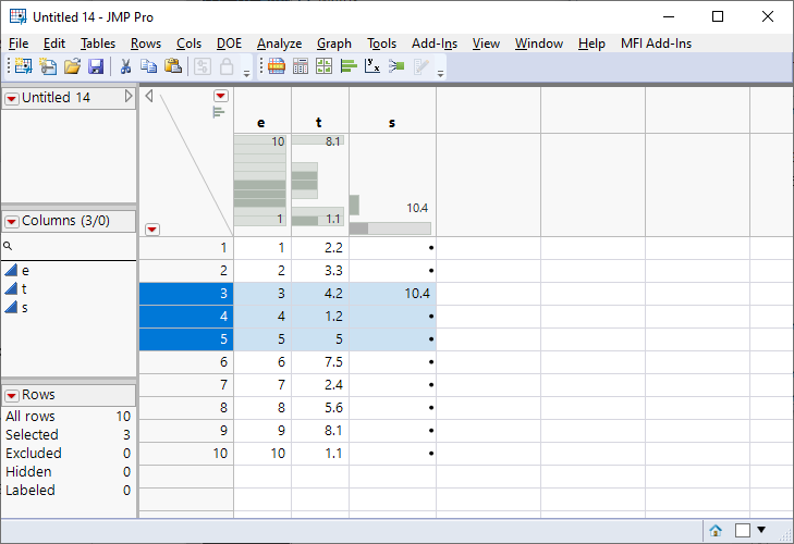 Solved: Data transformations - JMP User Community