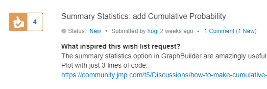 how to make cumulative probability plots in JMP? - JMP User Community