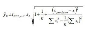 Solved: need error bars in arithmetic space for for a linear regression conducted in in ...
