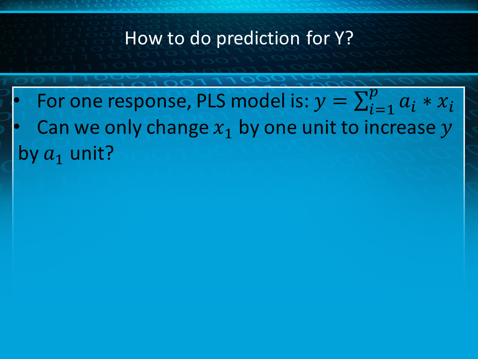 A Constrained Prediction Profiler for Partial Least Squares Regression ...