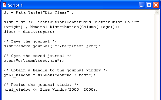 How to maximise a window - JMP User Community
