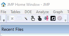 Solved: enable/disable toolbar icons - JMP User Community