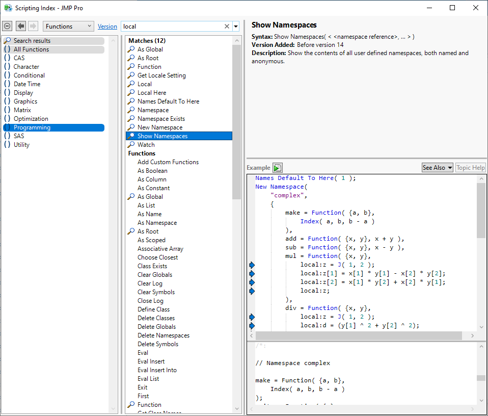 Solved Is There A Way To Find All Of The Variables In The Here Scope Jmp User Community