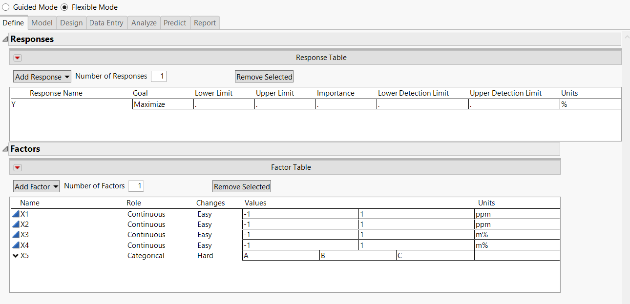 Split Plot Plot With Easy Doe Jmp User Community