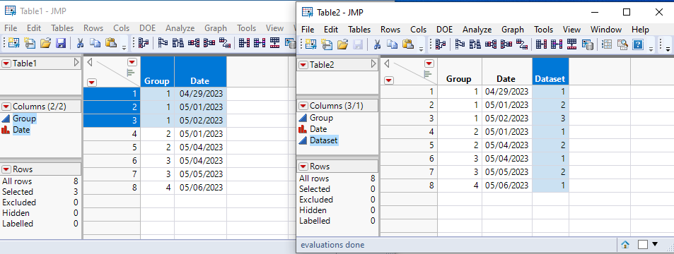 Add Counter for Unique Cases in Groups - JMP User Community