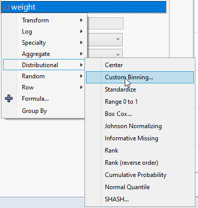 Solved: Binning by Spec limits - JMP User Community