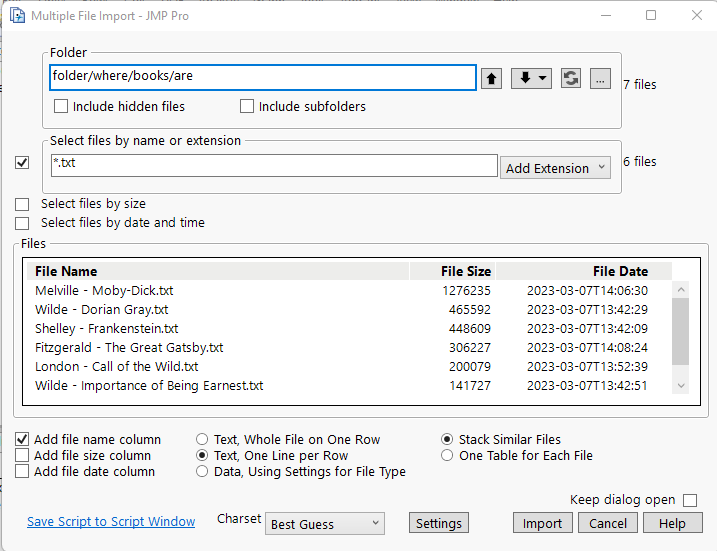Predicting book authors in JMP® Pro - JMP User Community