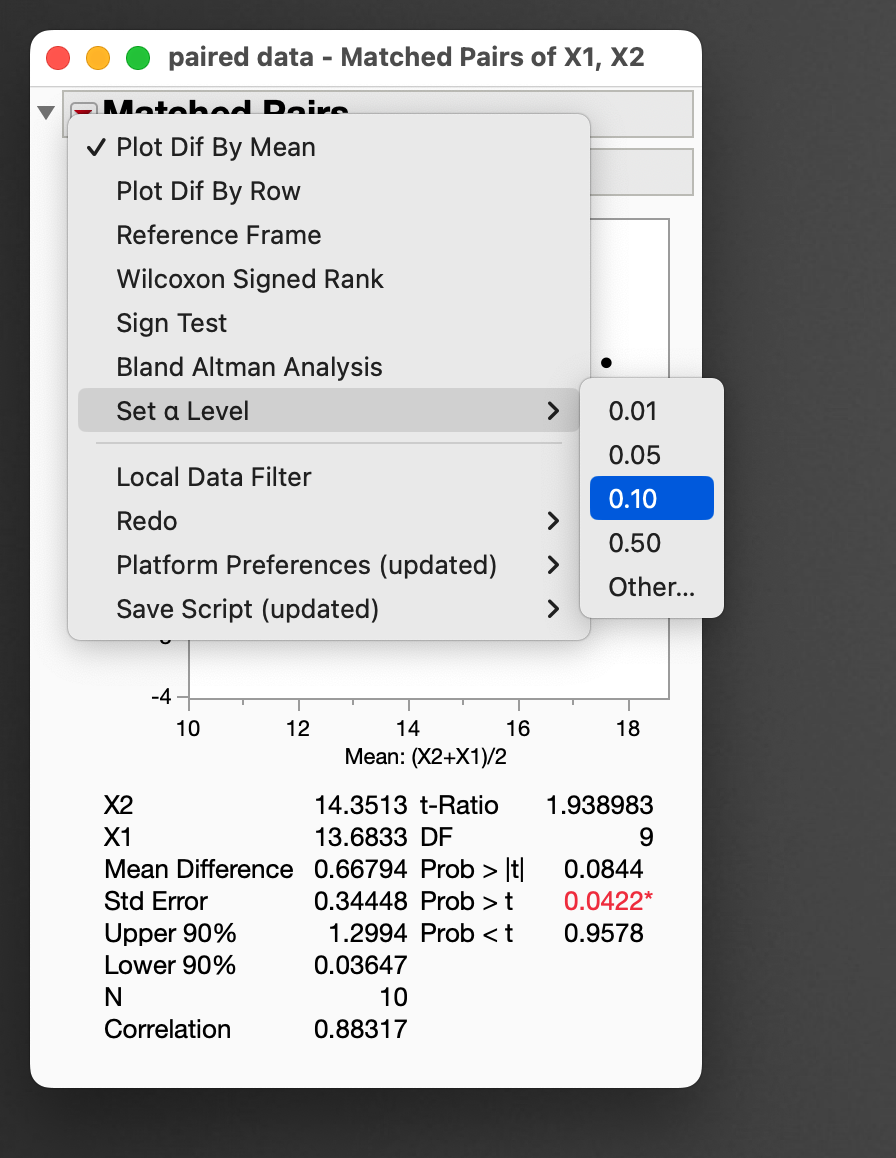 Matched Pair Analysis - JMP User Community