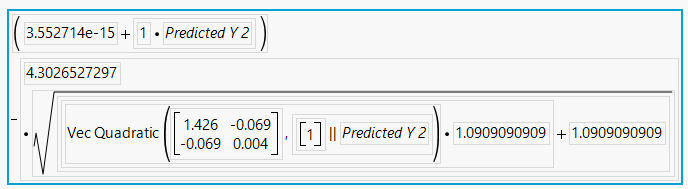 Solved: Actual by predicted plot confidence region - JMP User Community