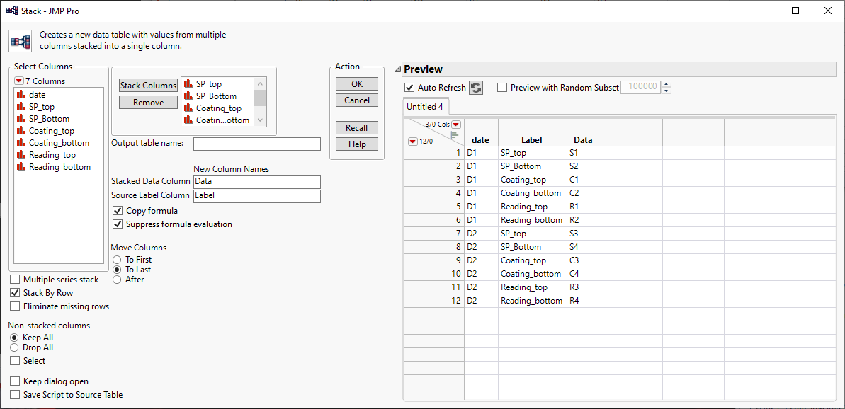 Solved How To Stack As A Matrix Or Some Other Function To Achieve