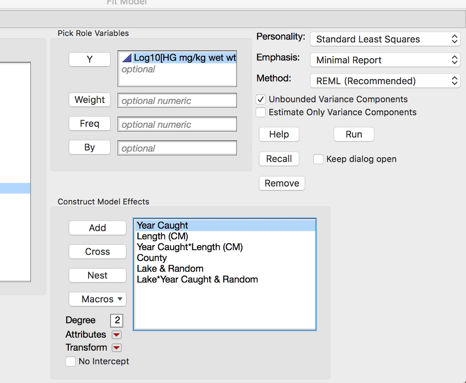 Mixed Model Platform - JMP User Community