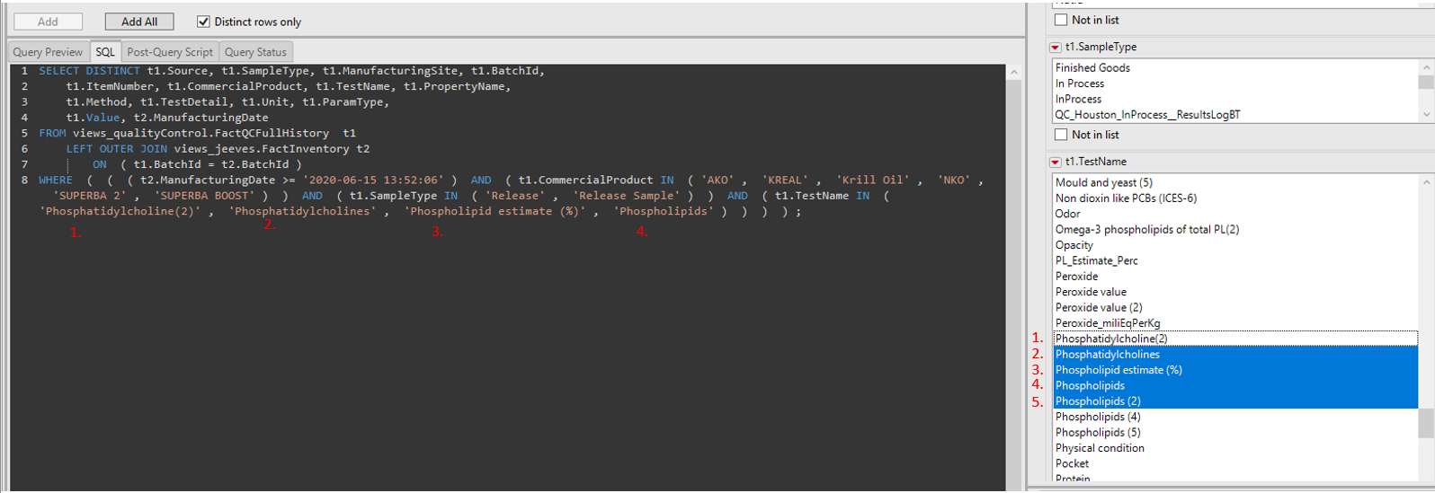 Solved Confused Query Builder Or Confused User Jmp User Community