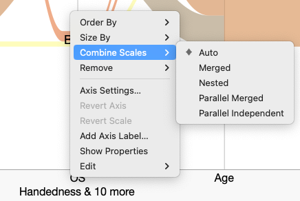 Parallel Plot in Graph Builder - how to get the same scale for all values - JMP User Community